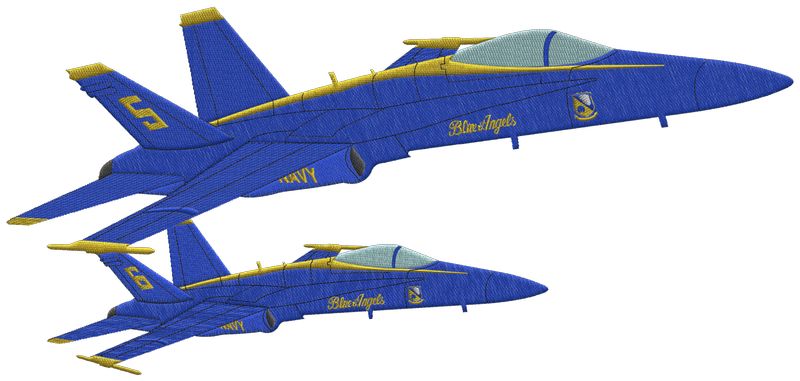 F18-Blue Angels – BGC Aero